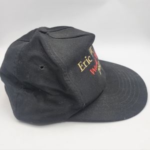 Accessories | Vintage Eric Clapton Black Gold Hat Cap 1992 World Tour ...